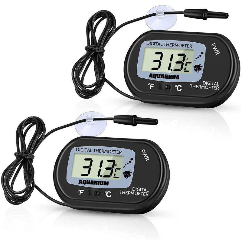 Best Aquarium Thermometers in 2026: Digital and Stick-On | AquaRanked